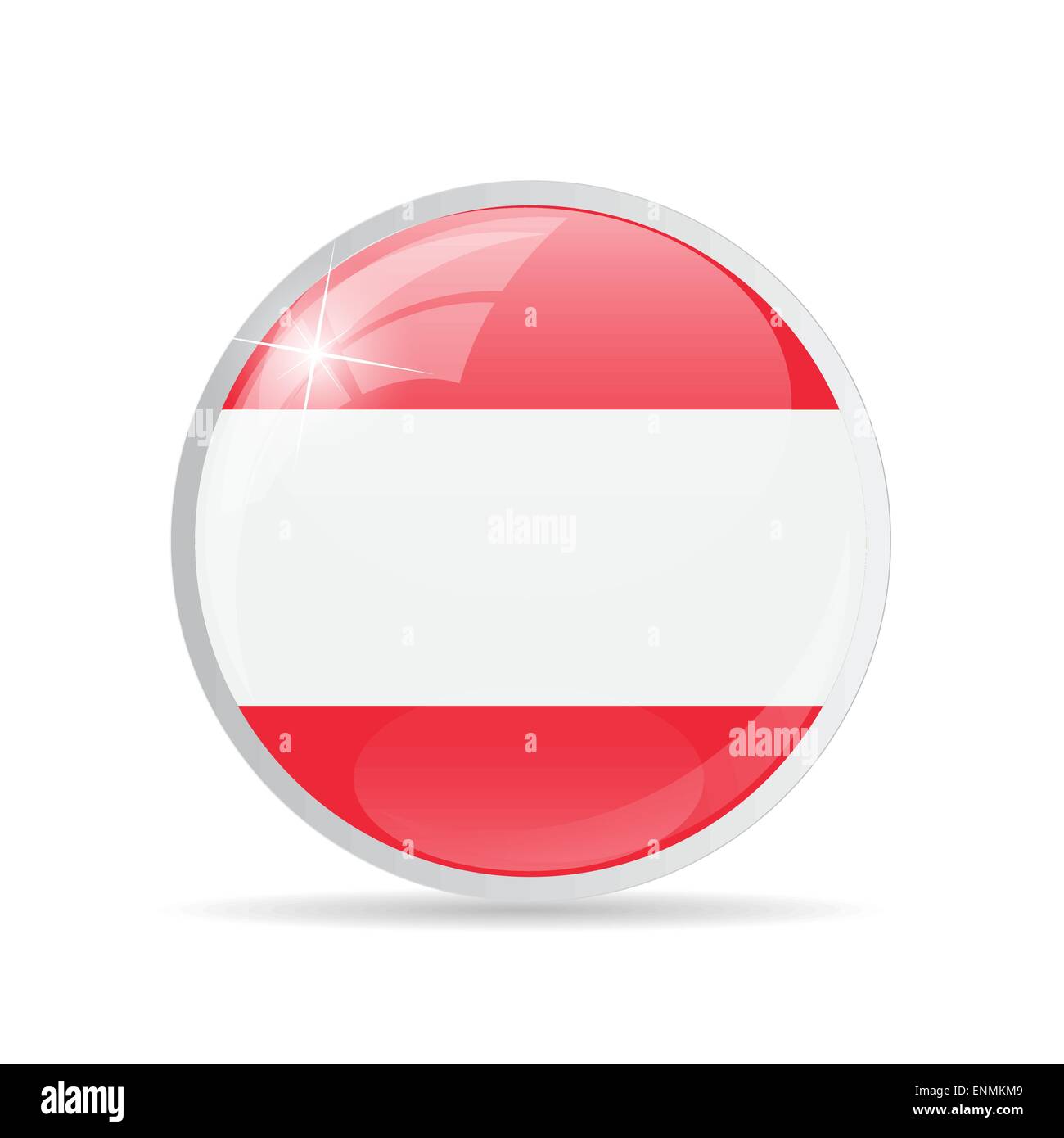 Round Flag Icon Vector Illustration EPS10 Stock Vector Image & Art - Alamy
