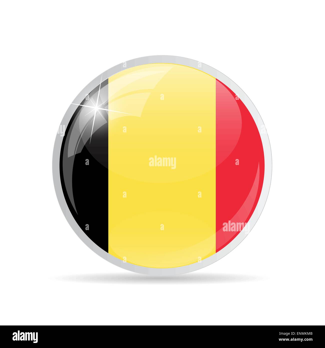 Round Flag Icon Vector Illustration EPS10 Stock Vector Image & Art - Alamy