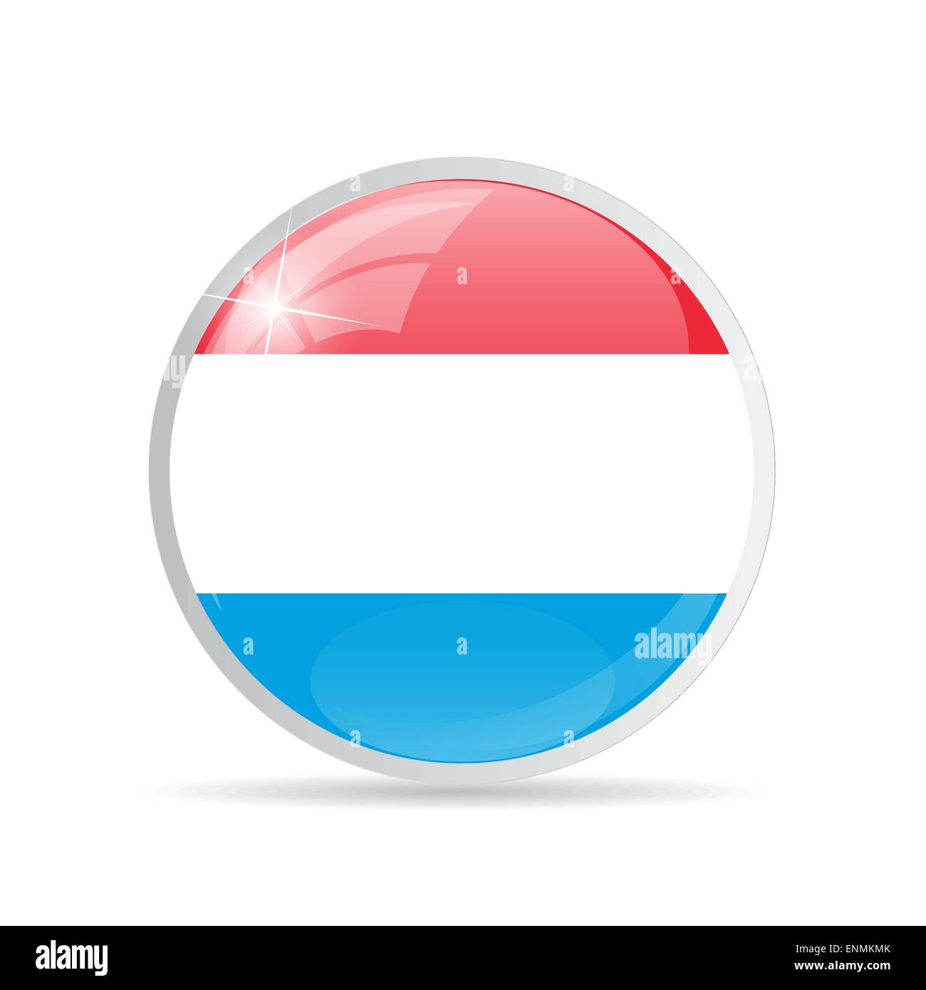 Round Flag Icon Vector Illustration EPS10 Stock Vector Image & Art - Alamy