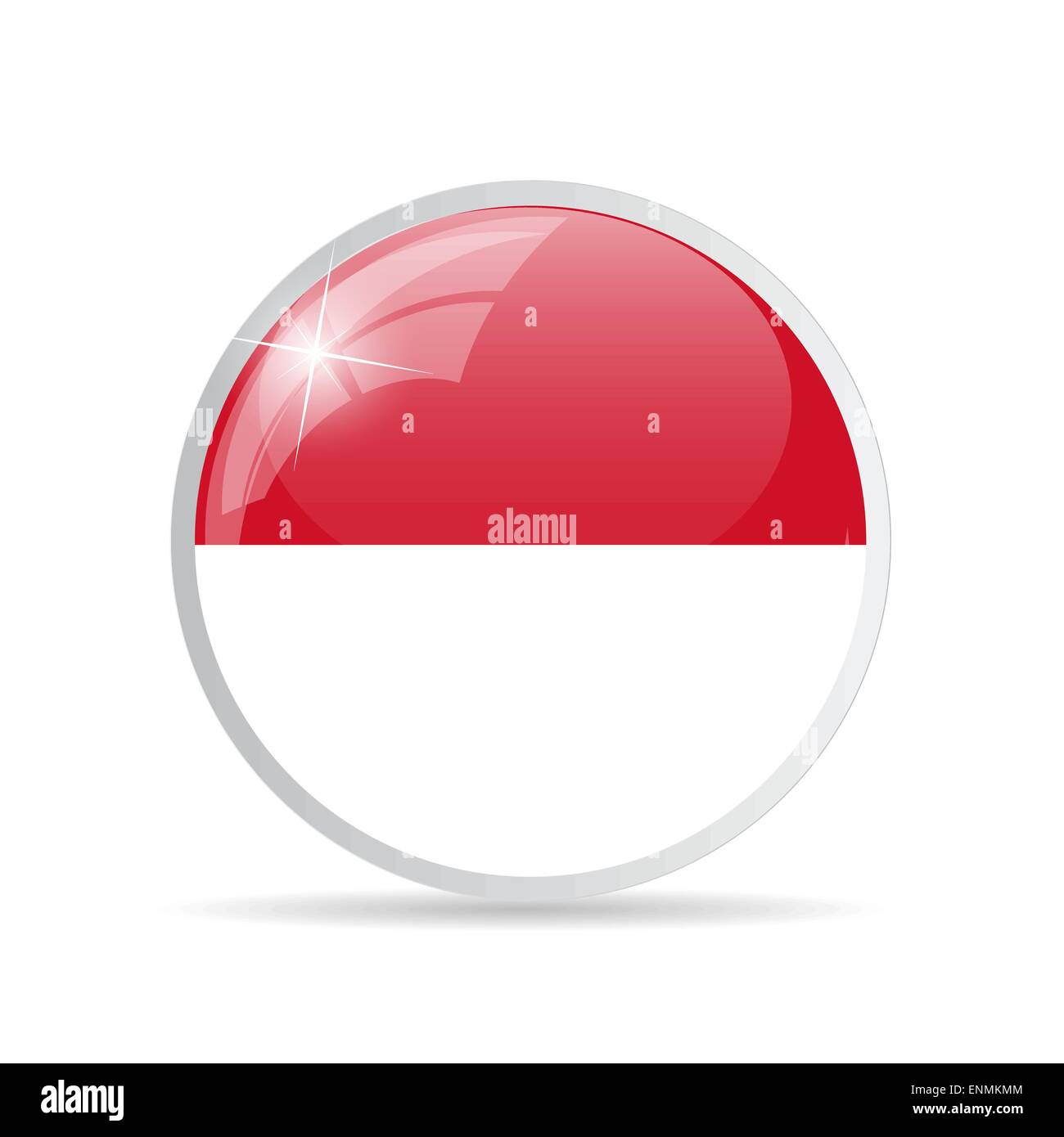 Round Flag Icon Vector Illustration EPS10 Stock Vector Image & Art - Alamy