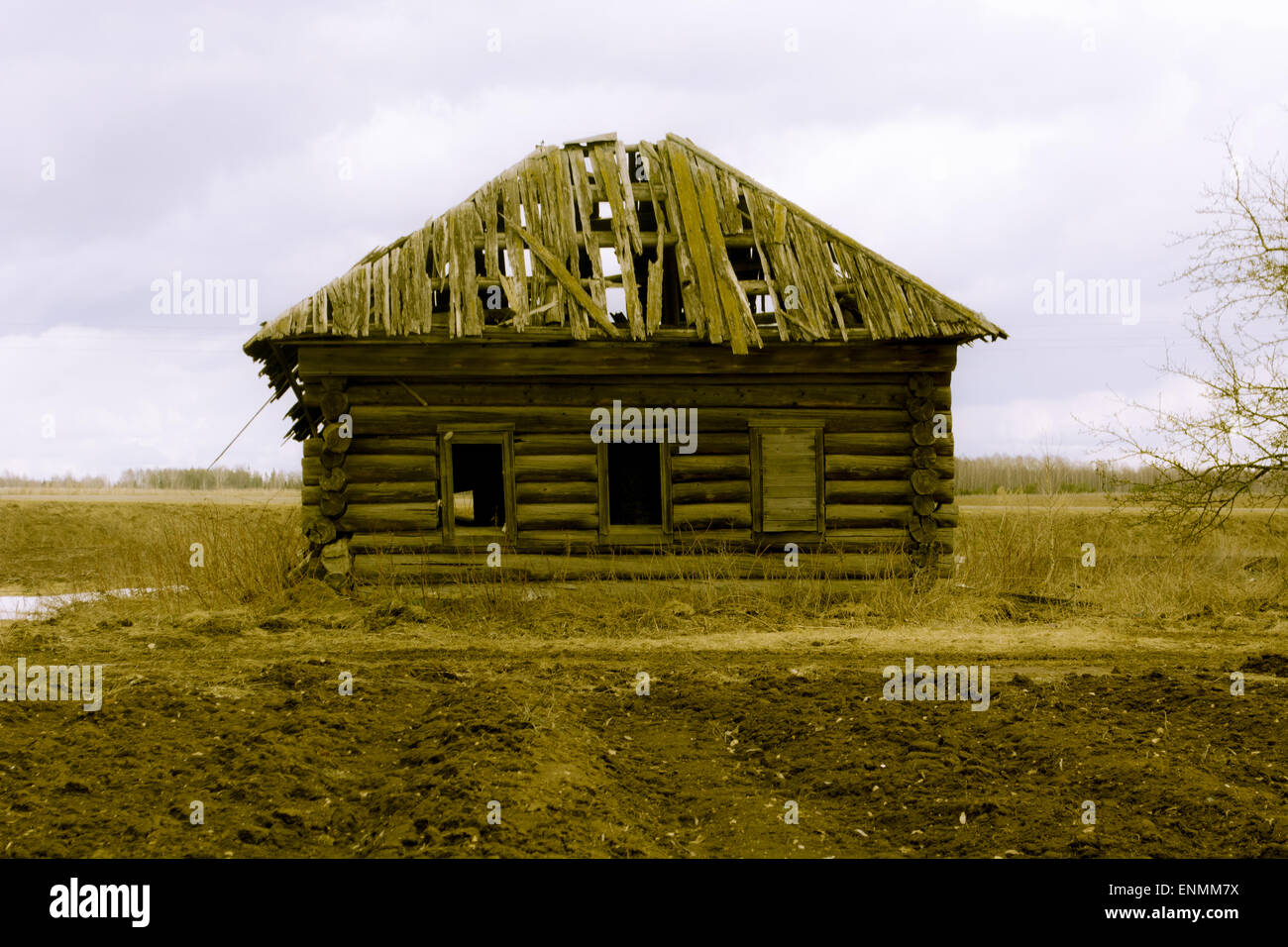 Perhaps, when it was quite a nice house in which they lived happy ...