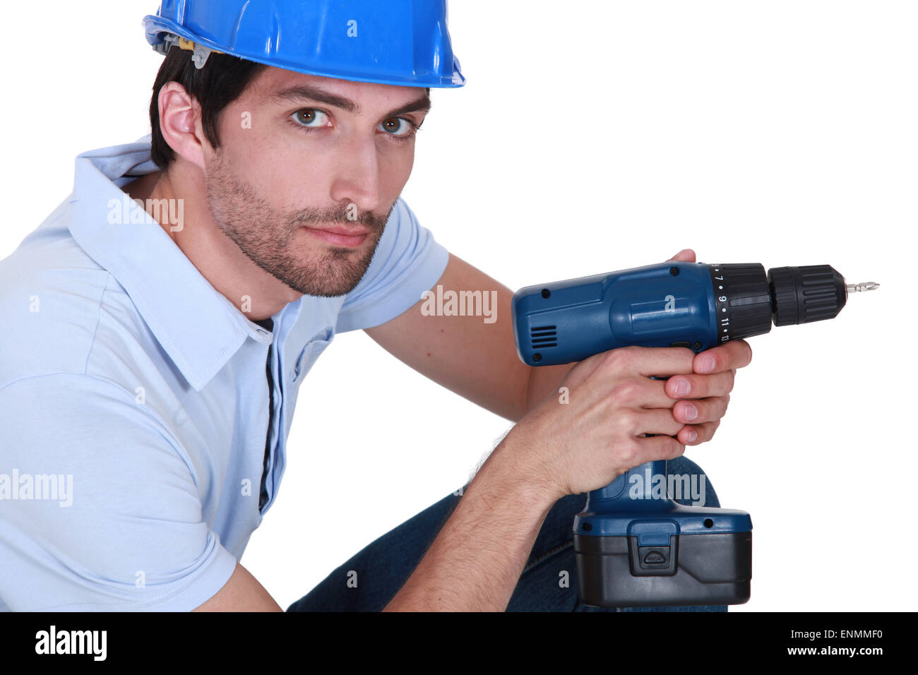 Man with hole Stock Photo - Alamy