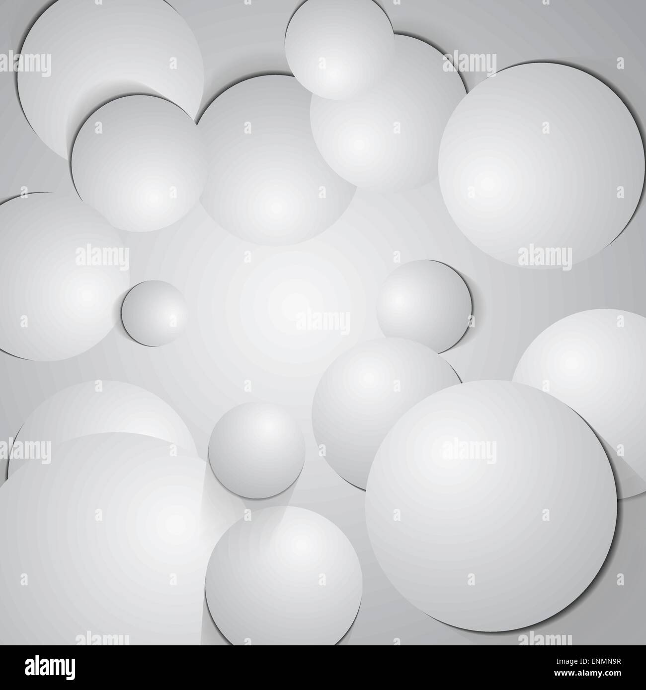 Vector illustration of paper round notes. 10 vector illustration Stock ...