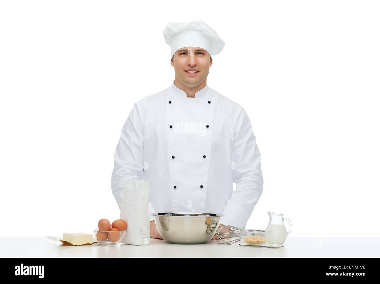Male chef cooking baker hi-res stock photography and images - Alamy
