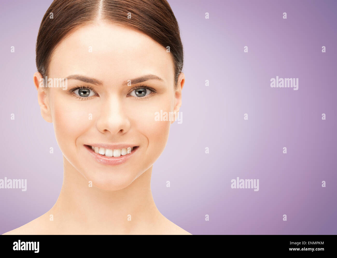 beautiful young woman face Stock Photo - Alamy