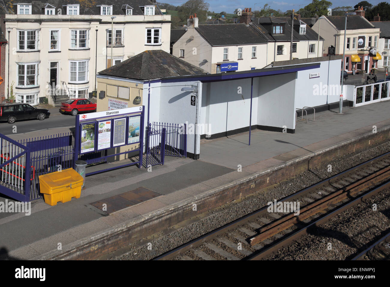the railway station at starcross on the south devon coast Stock Photo ...