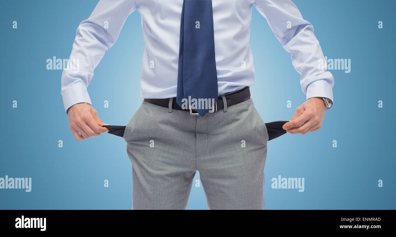 Empty pockets business man hi-res stock photography and images - Alamy