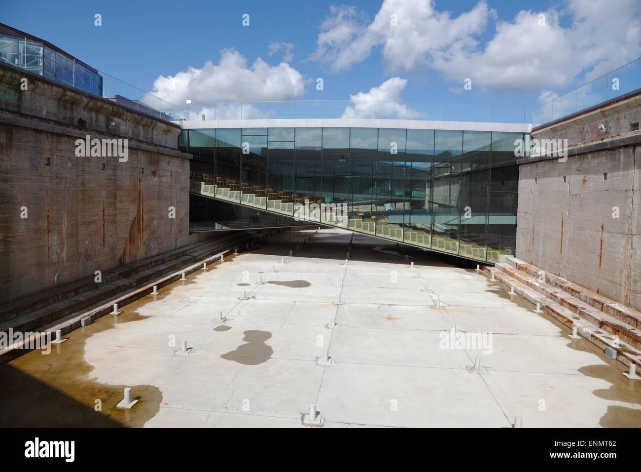 The underground Danish Maritime Museum (M/S Museet for Søfart, built ...