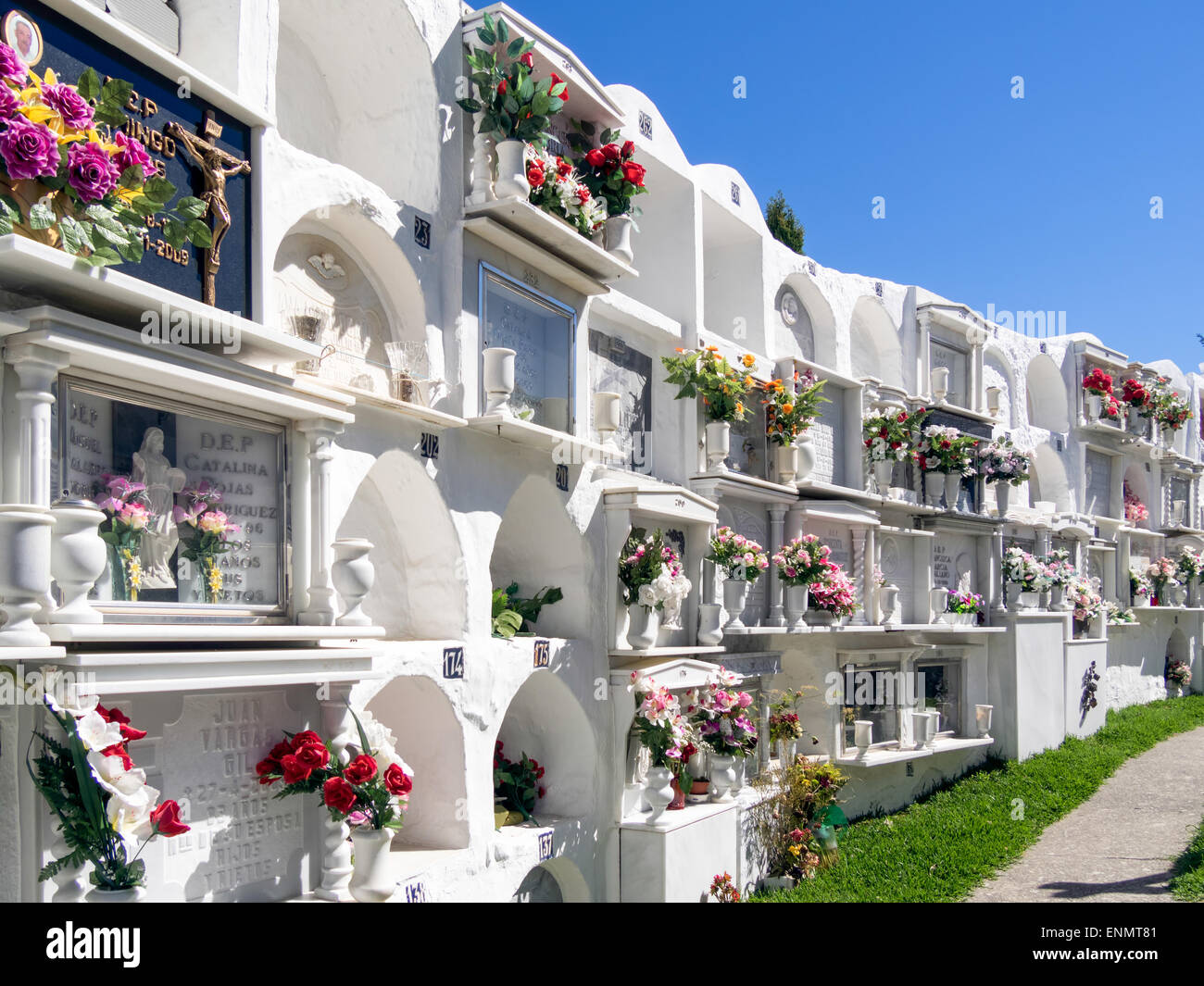 Typical spanish cemetery hi-res stock photography and images - Alamy