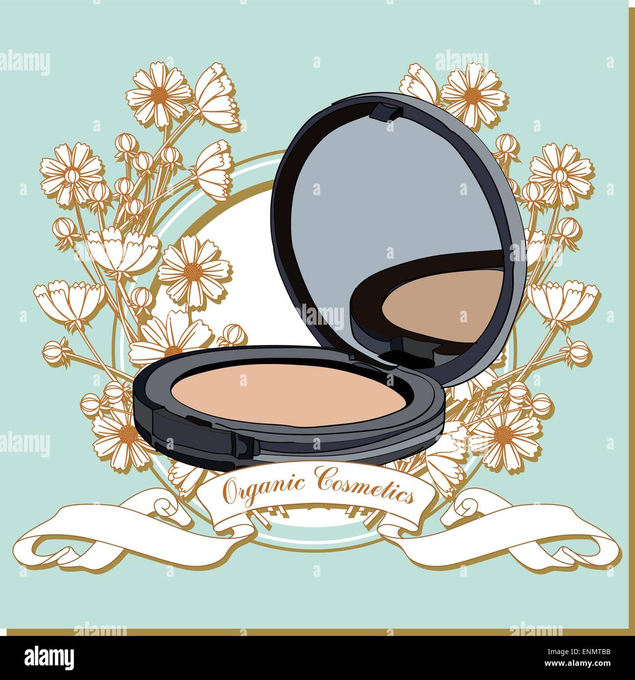 Makeup Compact Clip Art