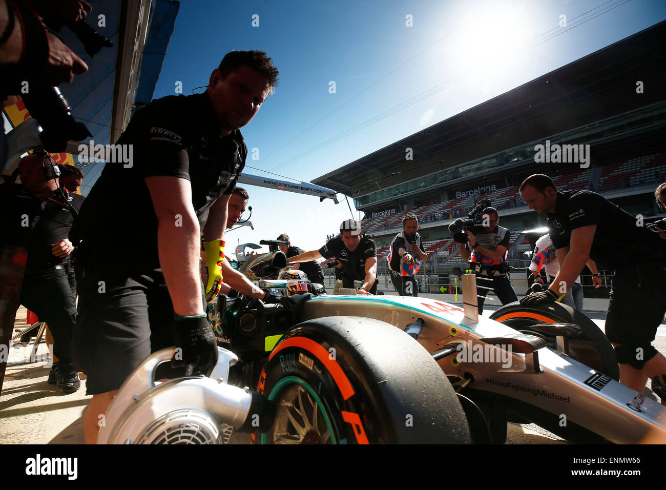 Madrid, Spain. 8th May, 2015. Motorsports: FIA Formula One World ...