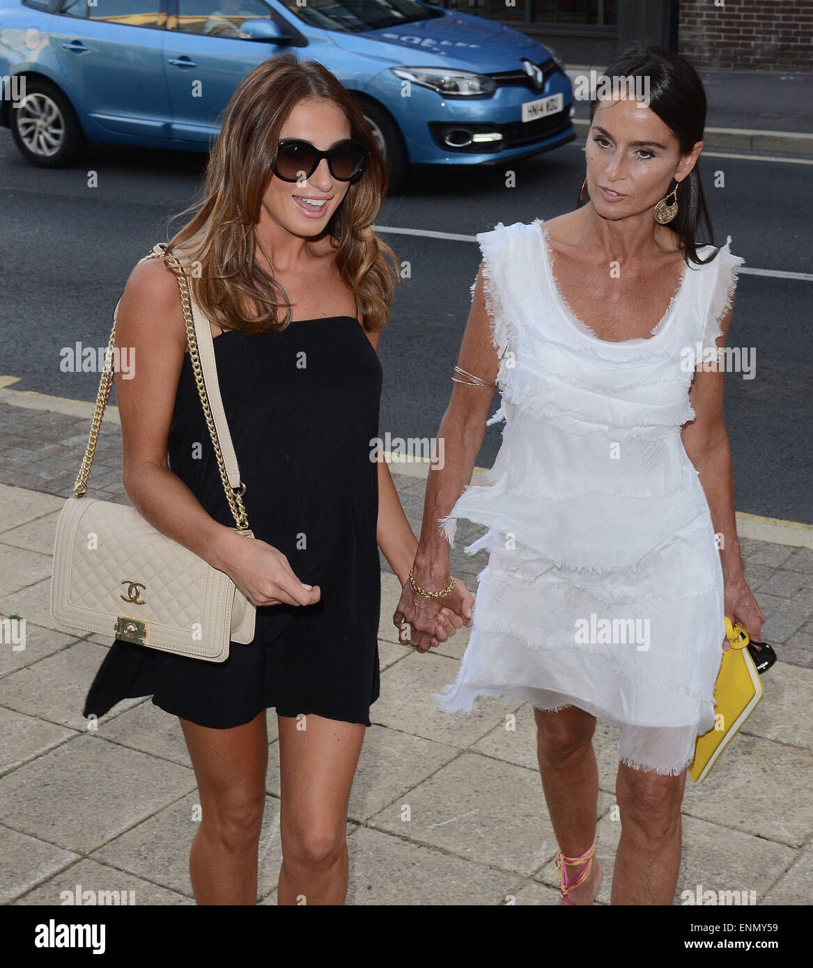 London UK. Grace Andrews at the opening of Danielle Armstrong's new boutique 'Danni' at 8 North ...
