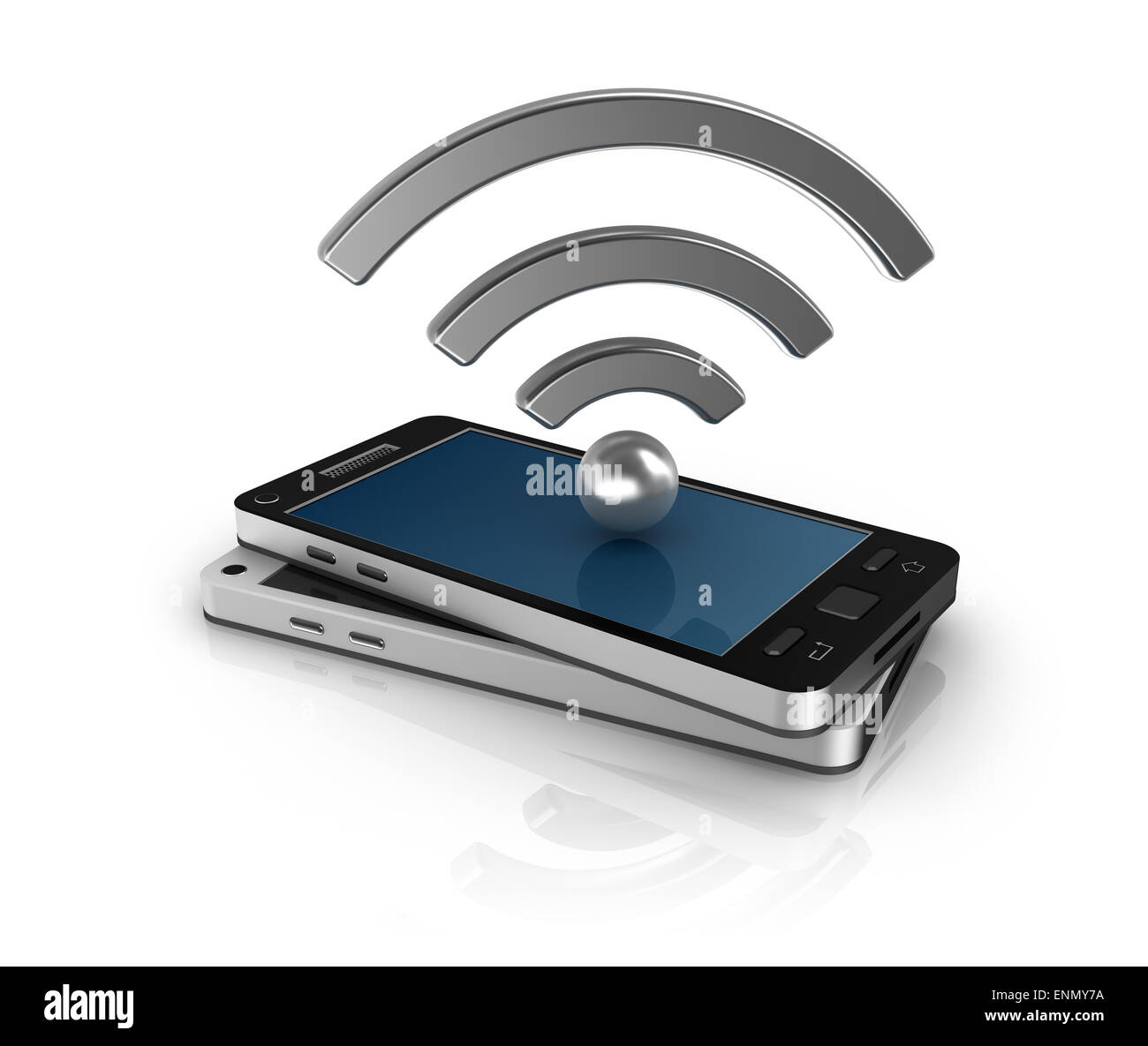 Mobile network concept Stock Photo - Alamy