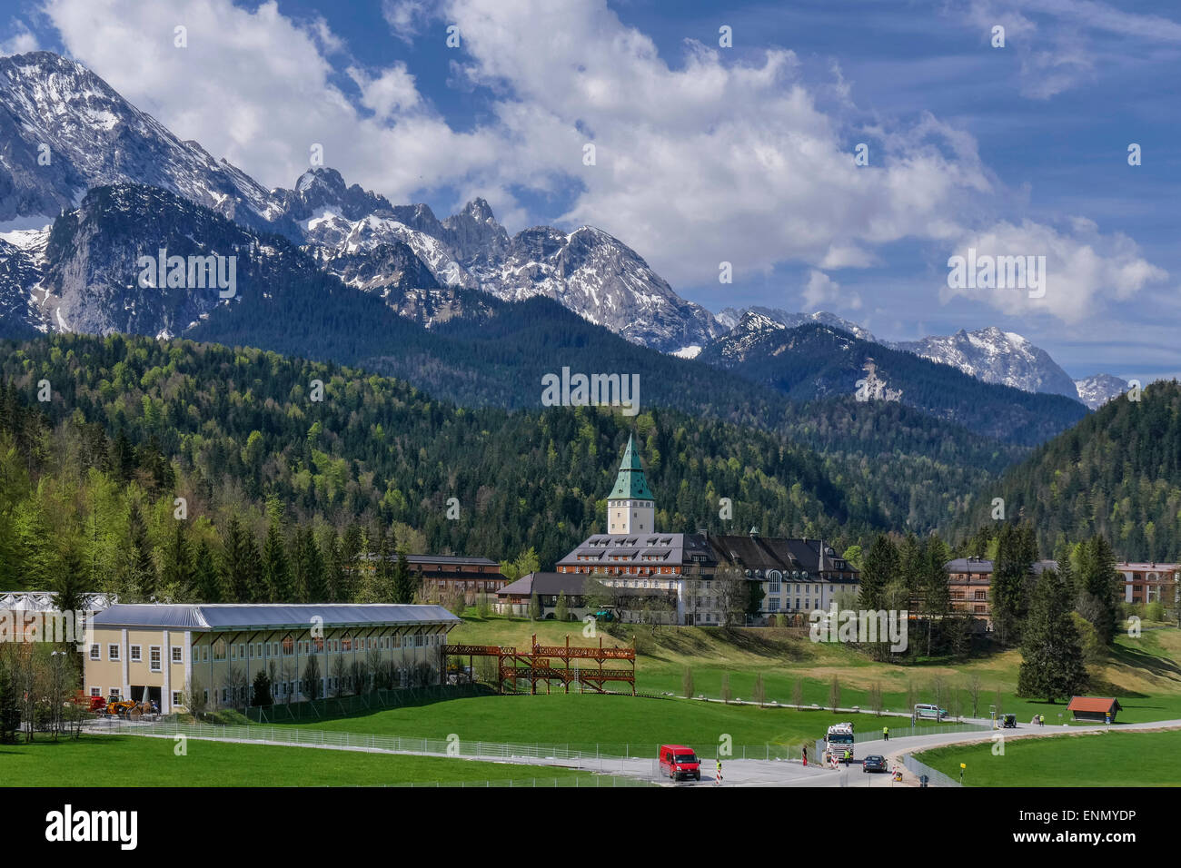 Location castle elmau hi-res stock photography and images - Alamy