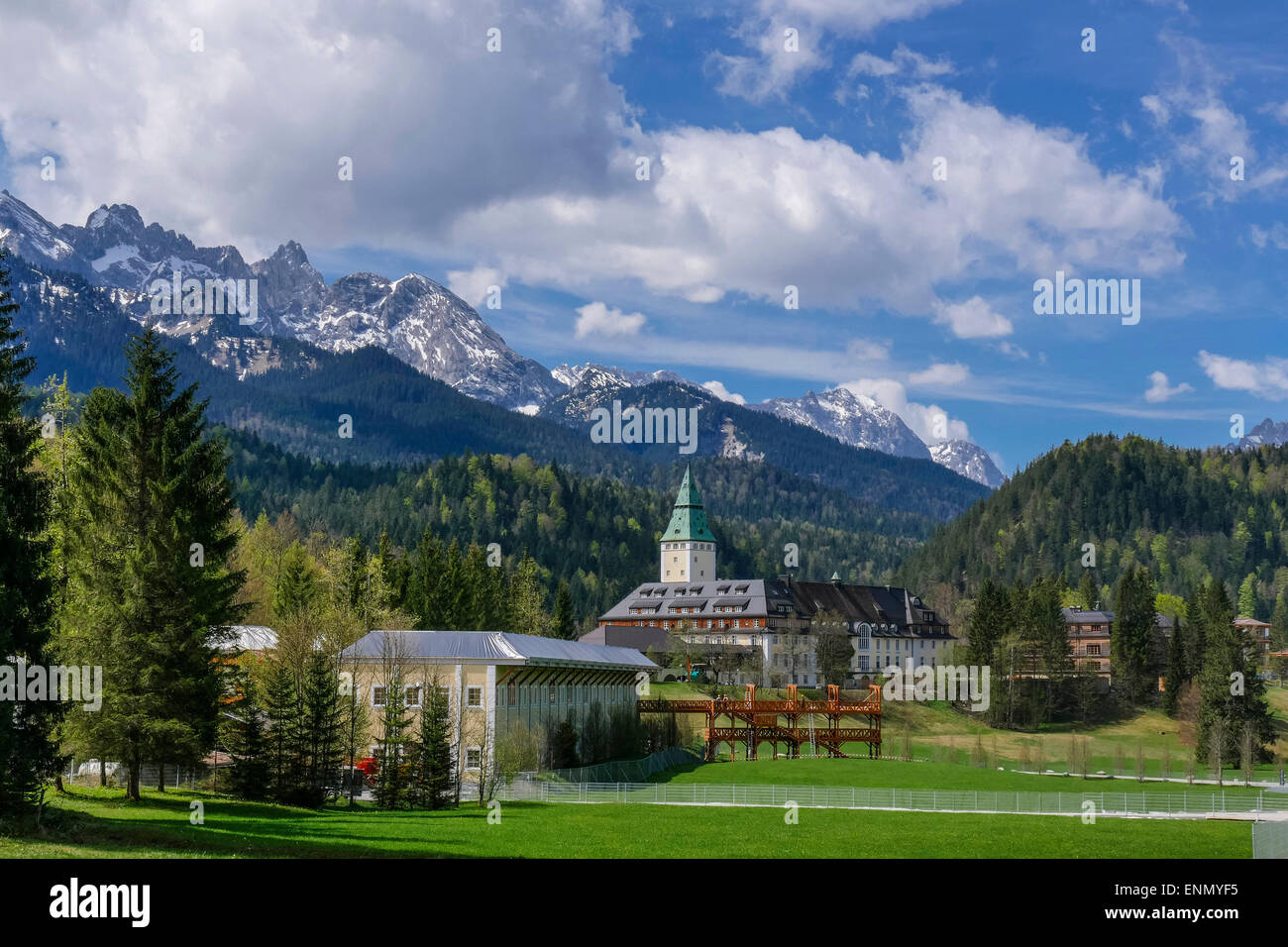 Location castle elmau hi-res stock photography and images - Alamy