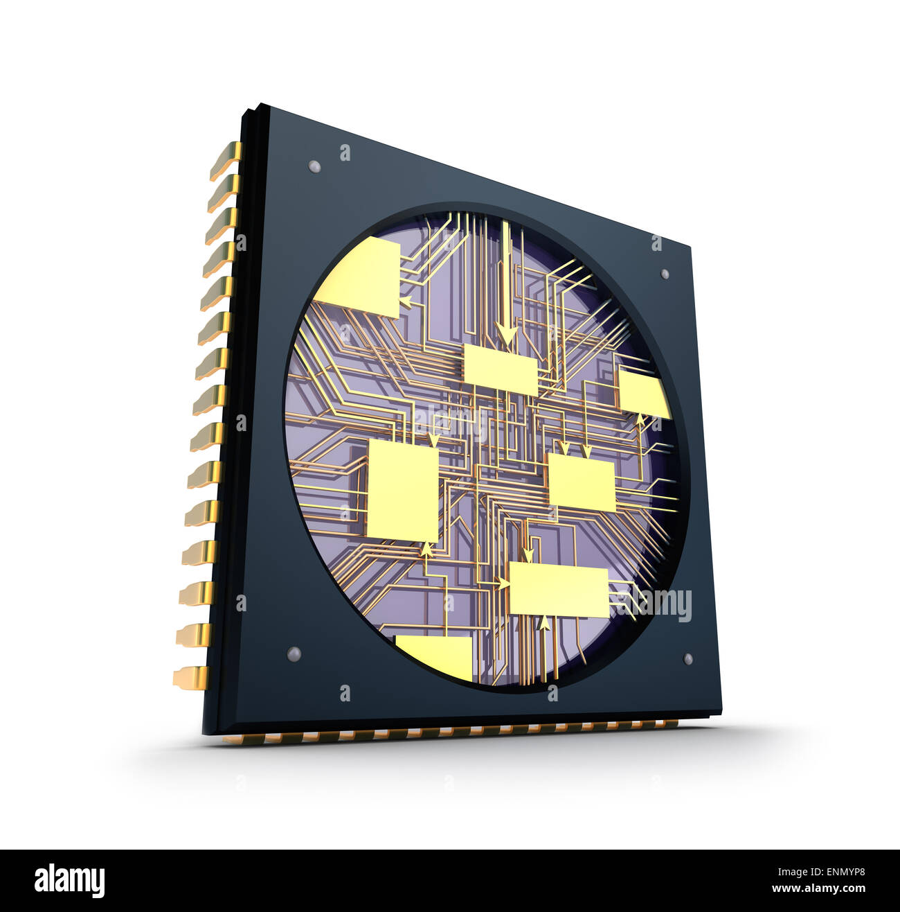 CPU. Inside the chip concept Stock Photo - Alamy