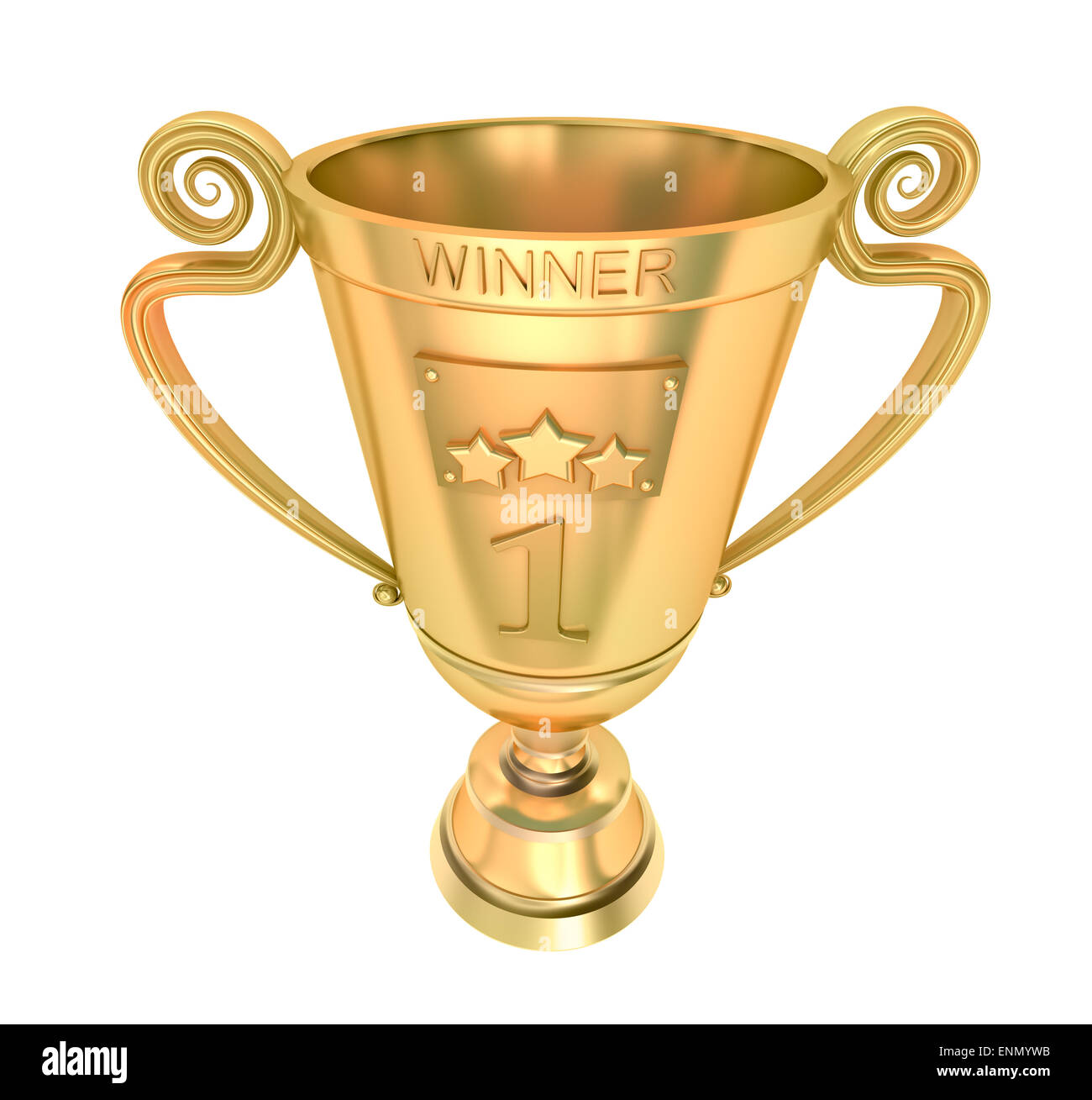 Winner cup emblem hi-res stock photography and images - Alamy