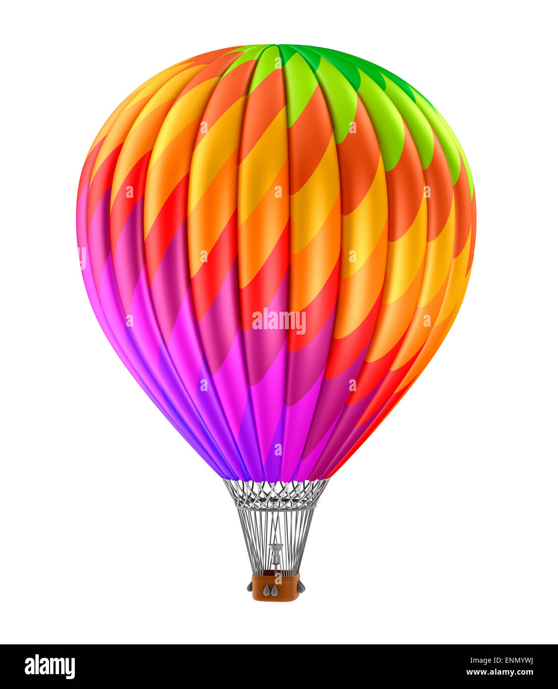 Colorful hot air balloon Stock Photo - Alamy