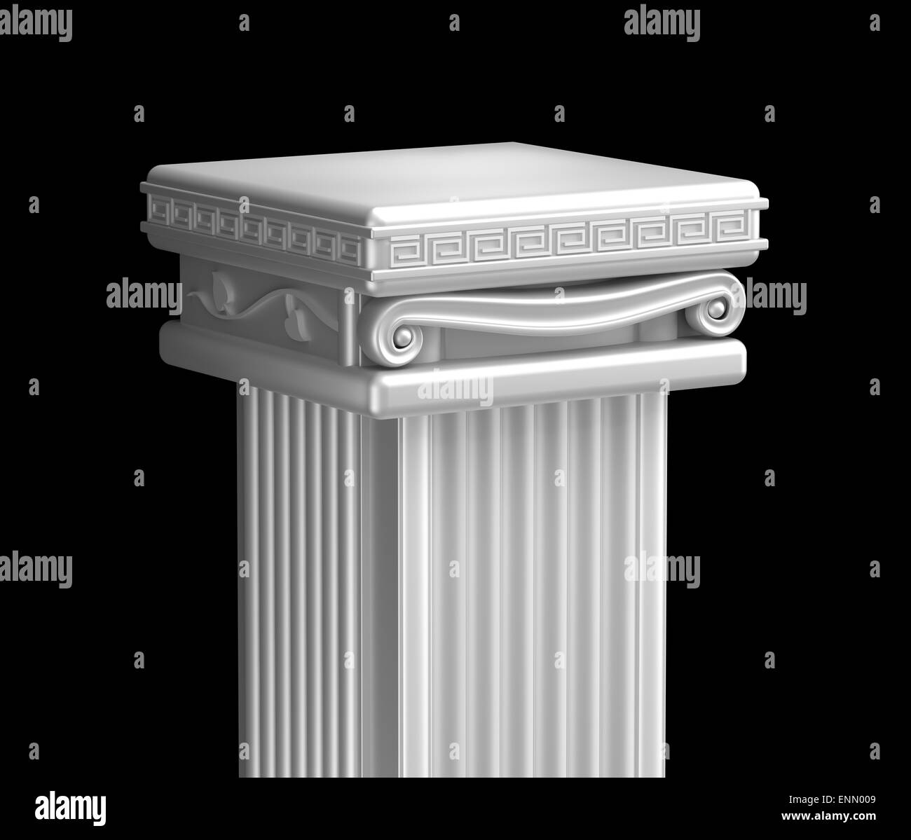 Ancient pillar top Stock Photo - Alamy