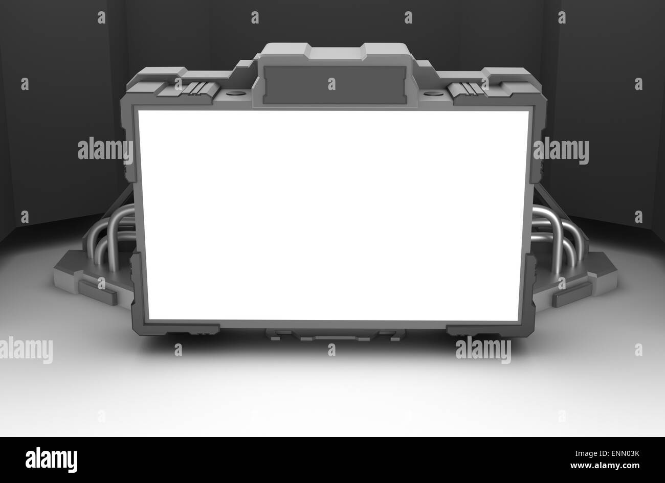 Sci Fi Computer Terminal Screen