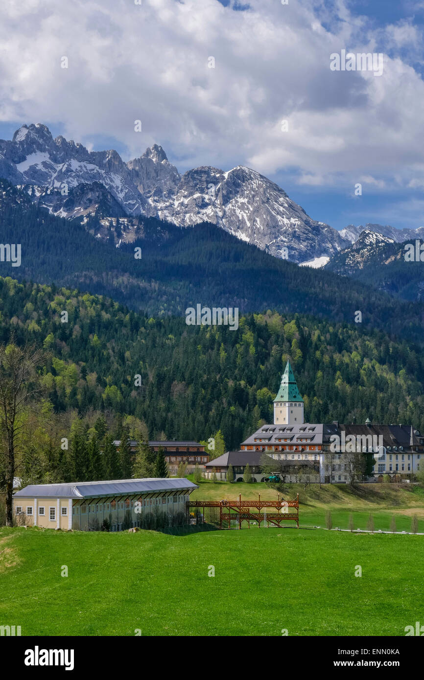 castle and hotel Elmau is the location for the G7 meeting at 7. and 8 ...