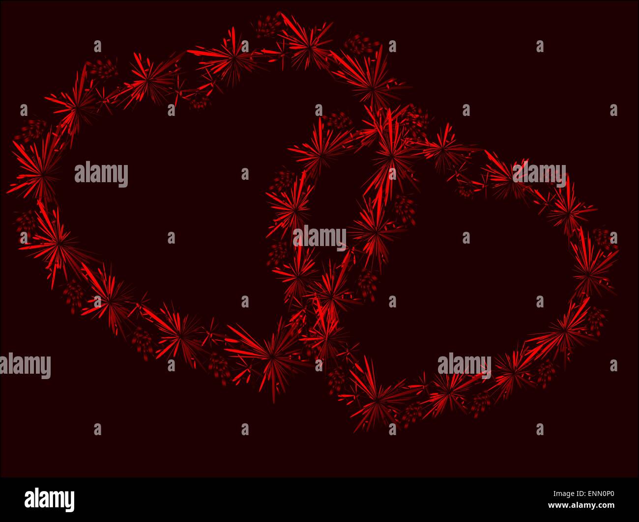 The heart symbolizes love and passion. EPS10 vector illustration Stock ...