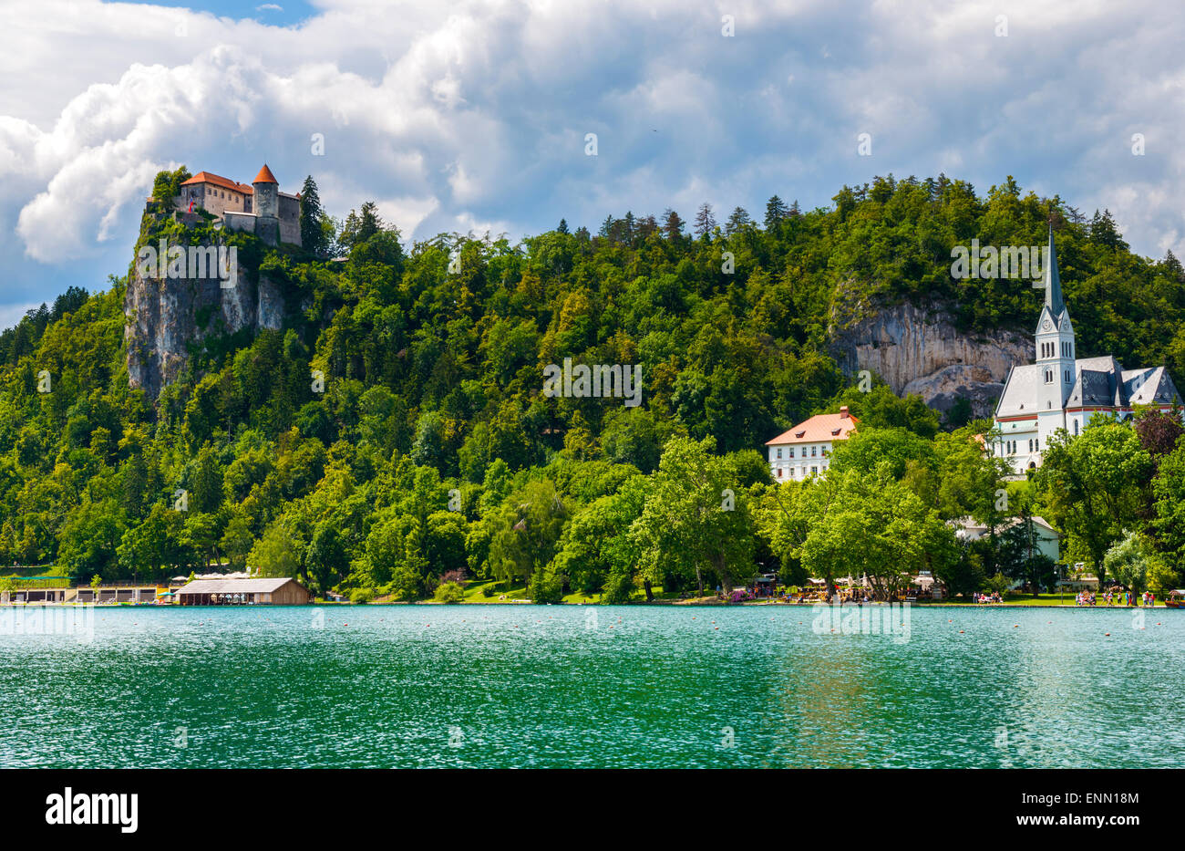 Bled Castle, Lake Bled, Slovenia Stock Photo - Alamy