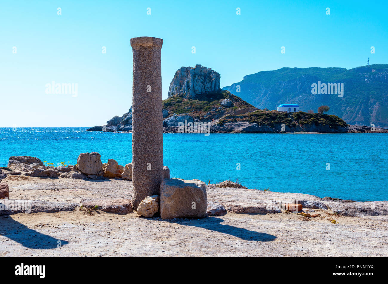 Kastri Island , Monastery of Ayios Autonis , Taken From St.Sephens ...