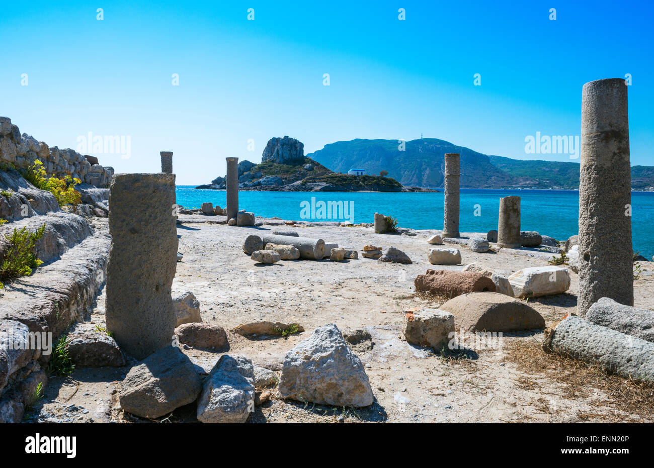 Kastri Island , Monastery of Ayios Autonis , Taken From St.Sephens ...