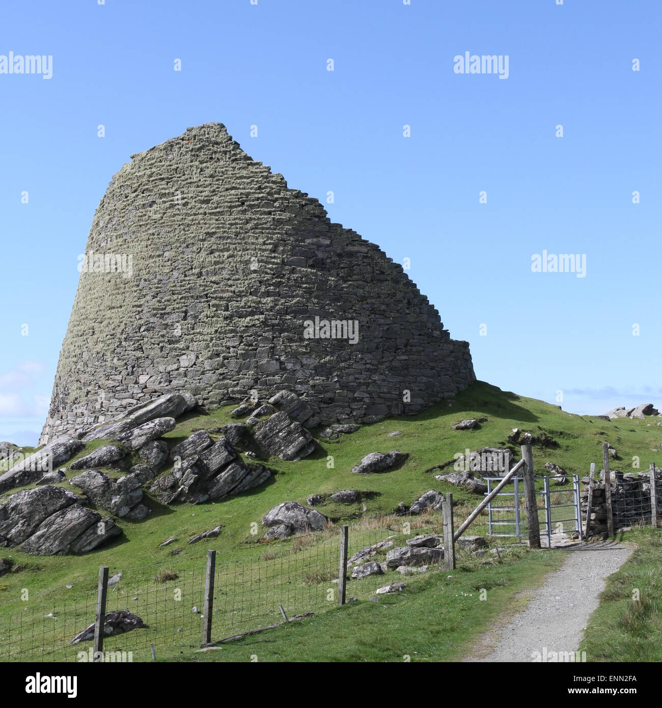 Carloway Broch Scotland May 2014 Stock Photo - Alamy