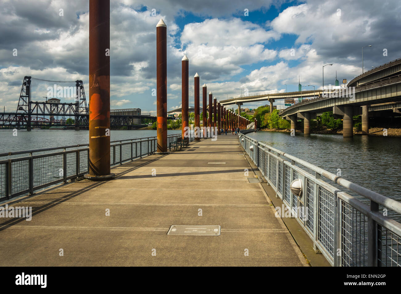 Portland eastbank esplanade hi-res stock photography and images - Alamy