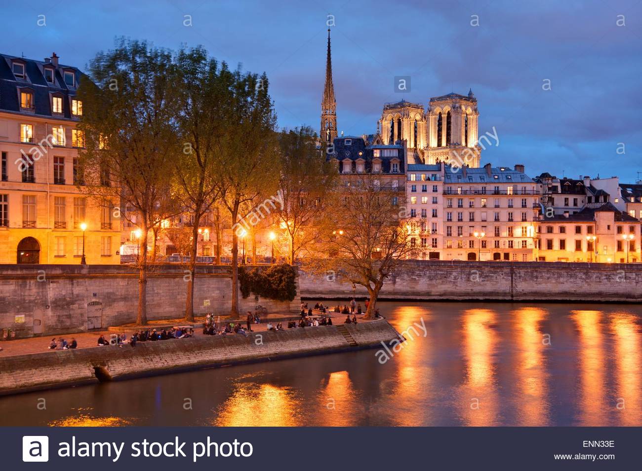 Ile De La Cite Paris France High Resolution Stock Photography and ...