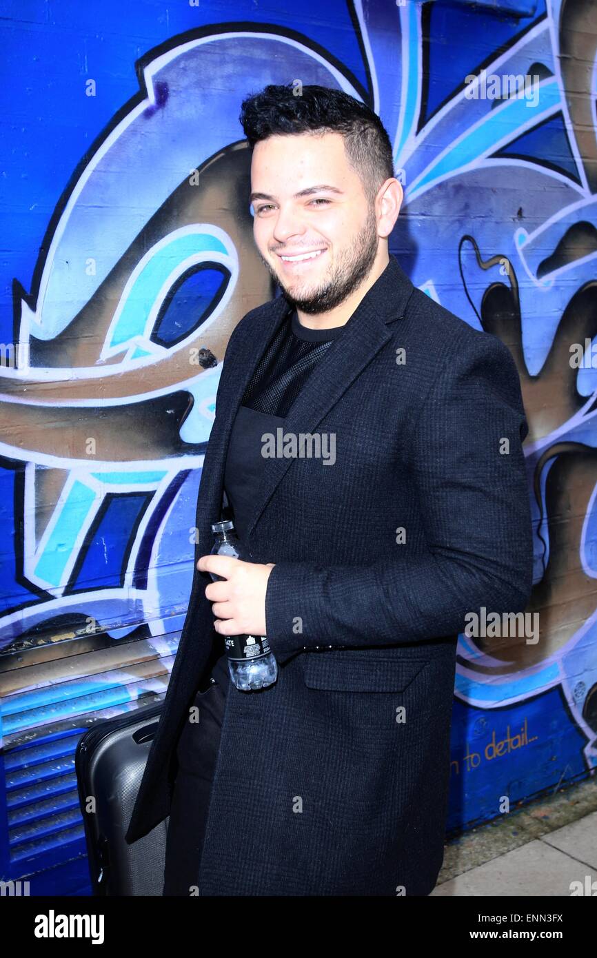 X Factor final contestants arrive at music studio rehearsals. Featuring ...