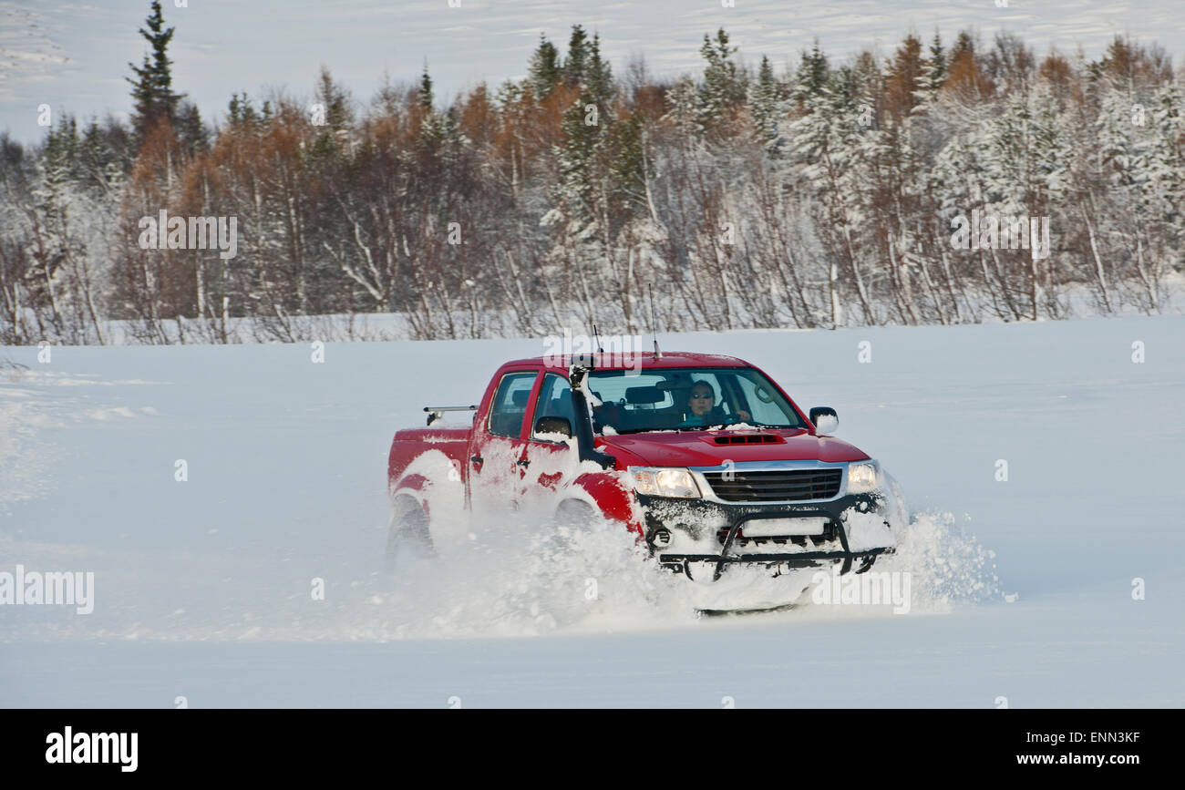 Pick up truck driving hi-res stock photography and images - Alamy