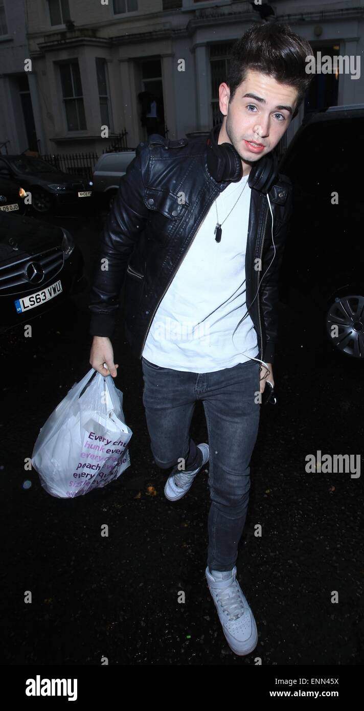 X Factor final contestants arrive at music studio rehearsals. Featuring ...