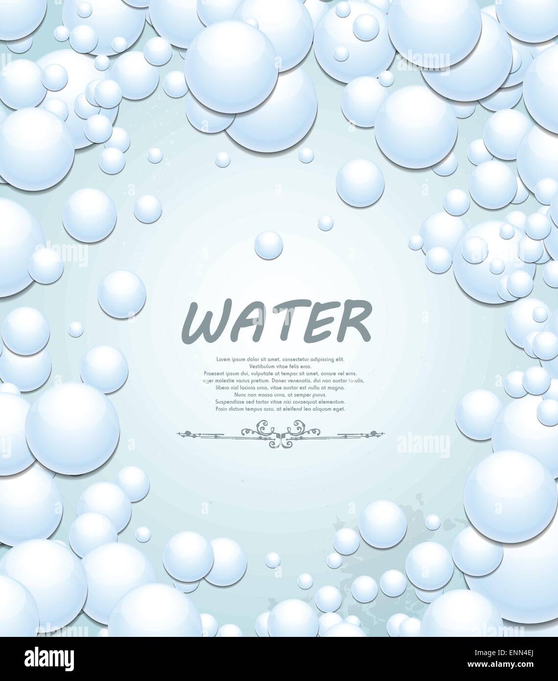 Texture background soap bubbles Stock Vector Images - Alamy