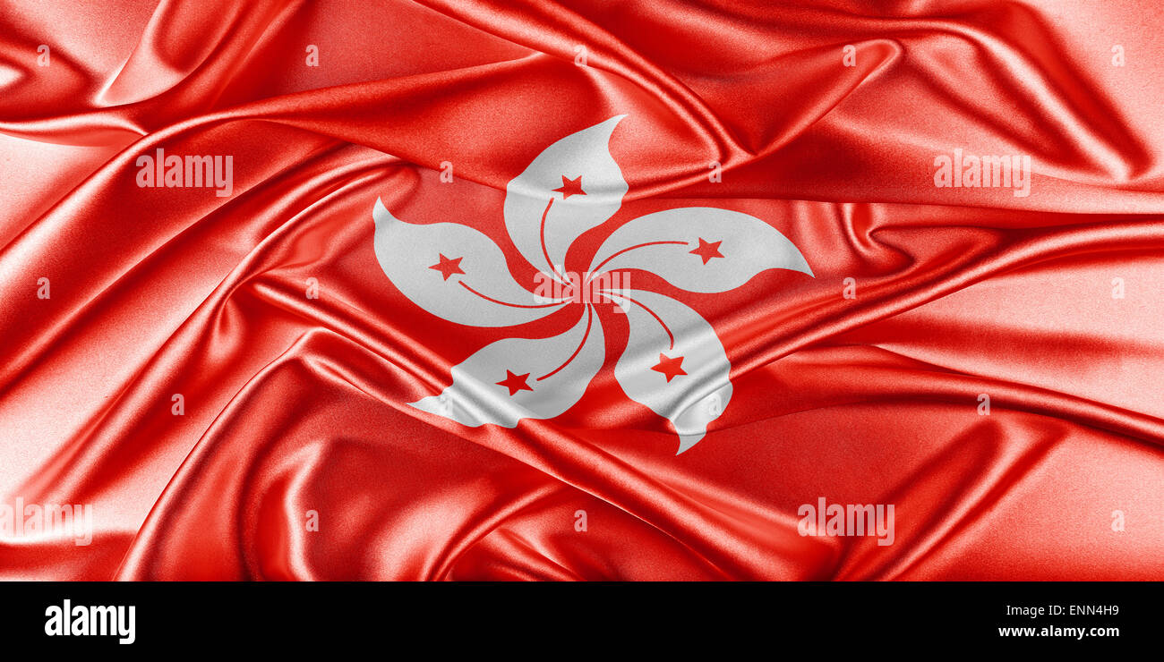 Hong Kong Flag Stock Photo - Alamy