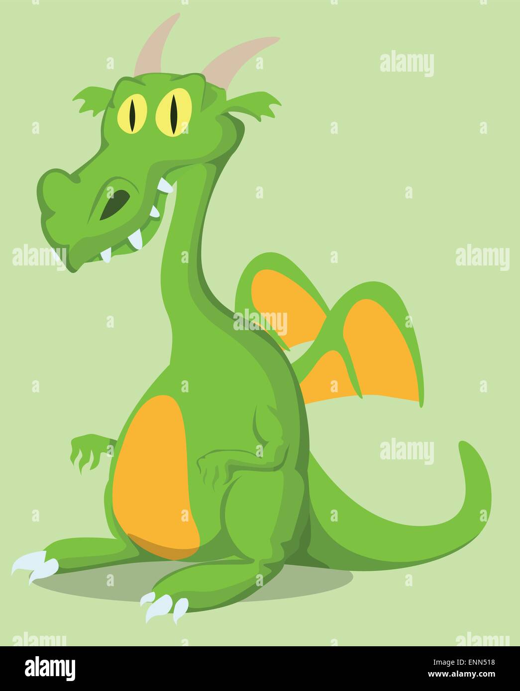 Cartoon dragon vector hi-res stock photography and images - Alamy