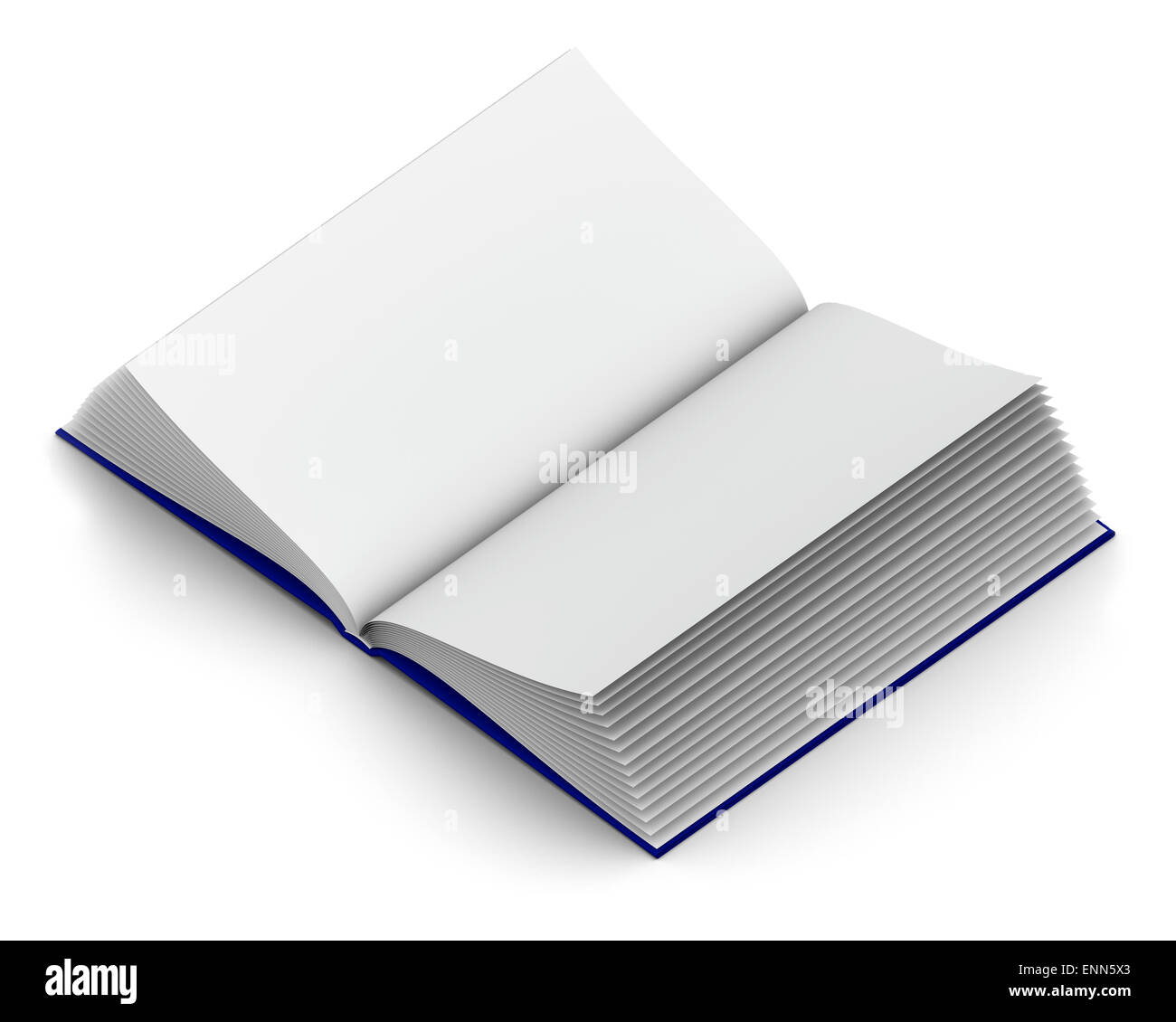 3D rendering of the open book Stock Photo - Alamy