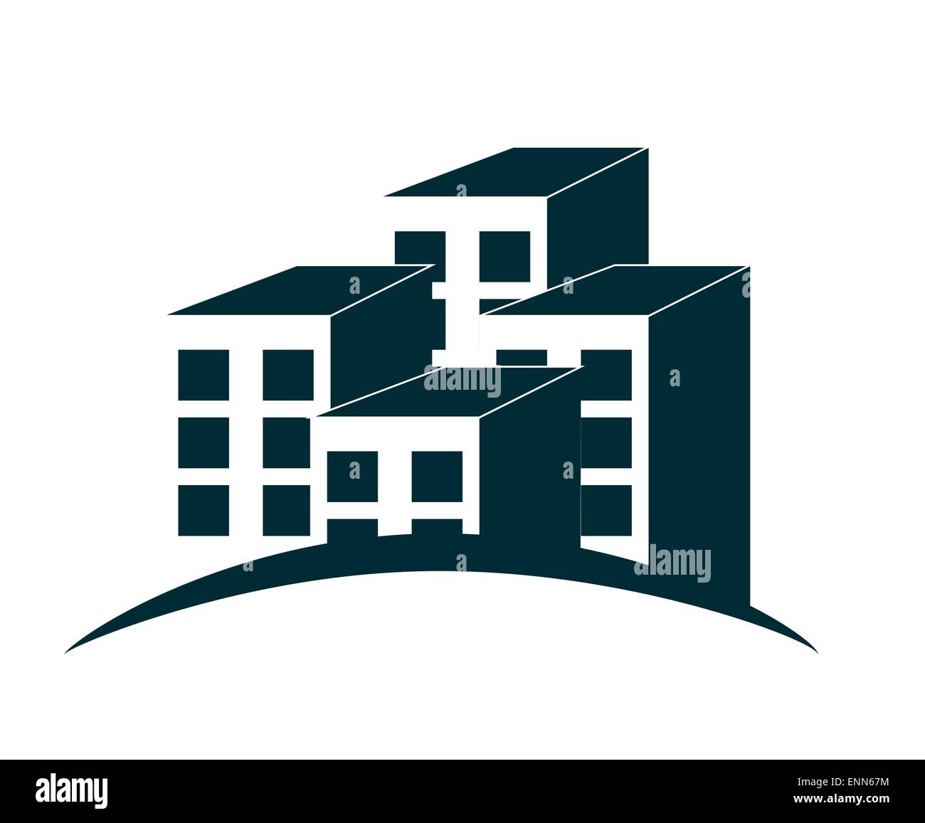 Houses Logo Vector Illustration EPS10 Stock Vector Image & Art - Alamy