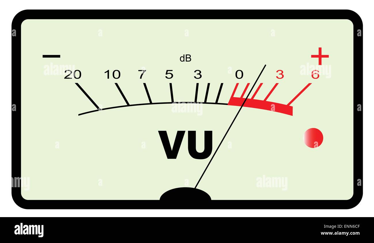 Sound measuring device Stock Vector Images - Alamy