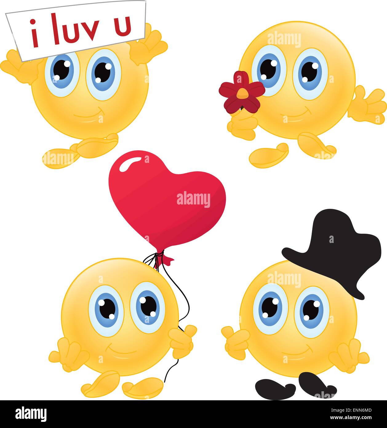 Emoticon character hi-res stock photography and images - Alamy