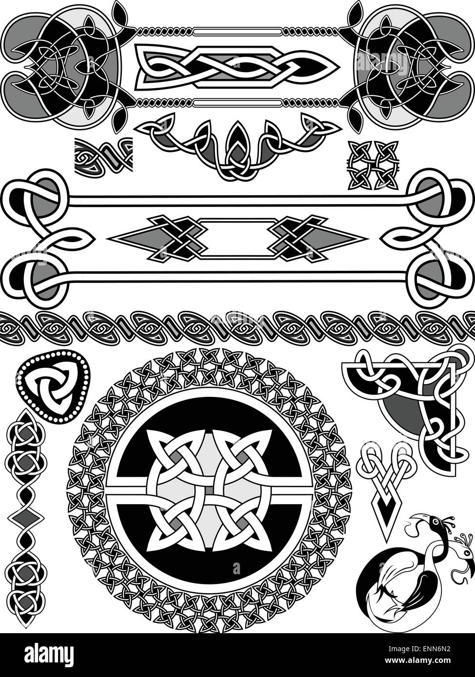 Medieval style elements hi-res stock photography and images - Alamy