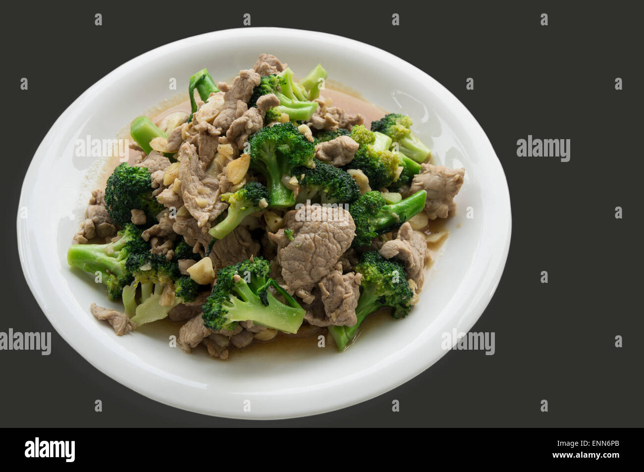 food stir fried vegetable Asian meat pork Stock Photo - Alamy