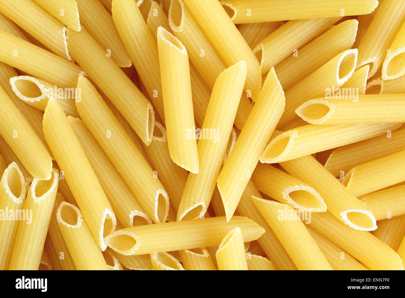Closeup shot penne pasta hi-res stock photography and images - Alamy