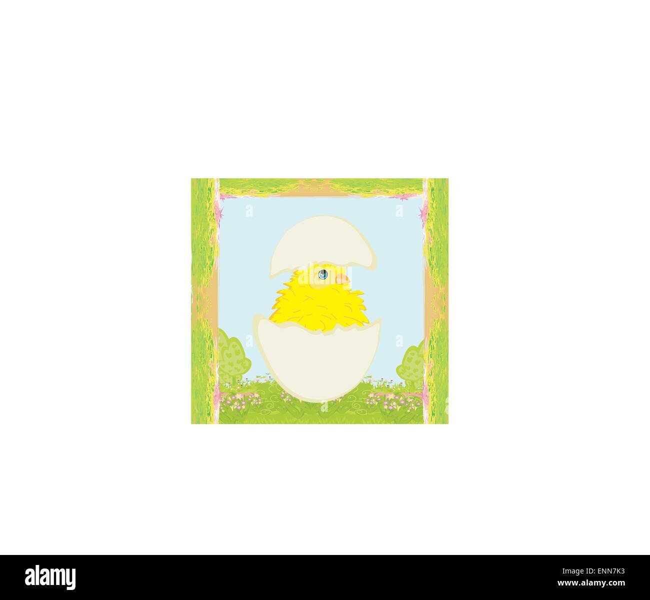 Cute egg lovely cartoon Cut Out Stock Images & Pictures - Alamy