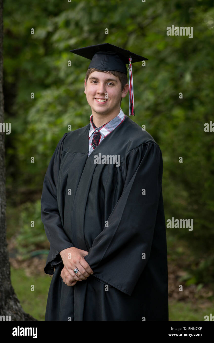 Young man after the graduation ceremony Stock Photo - Alamy