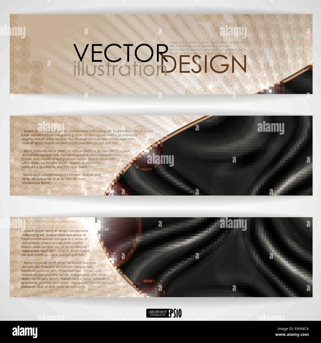 Abstract Colorful Banner Stock Vector Image & Art - Alamy