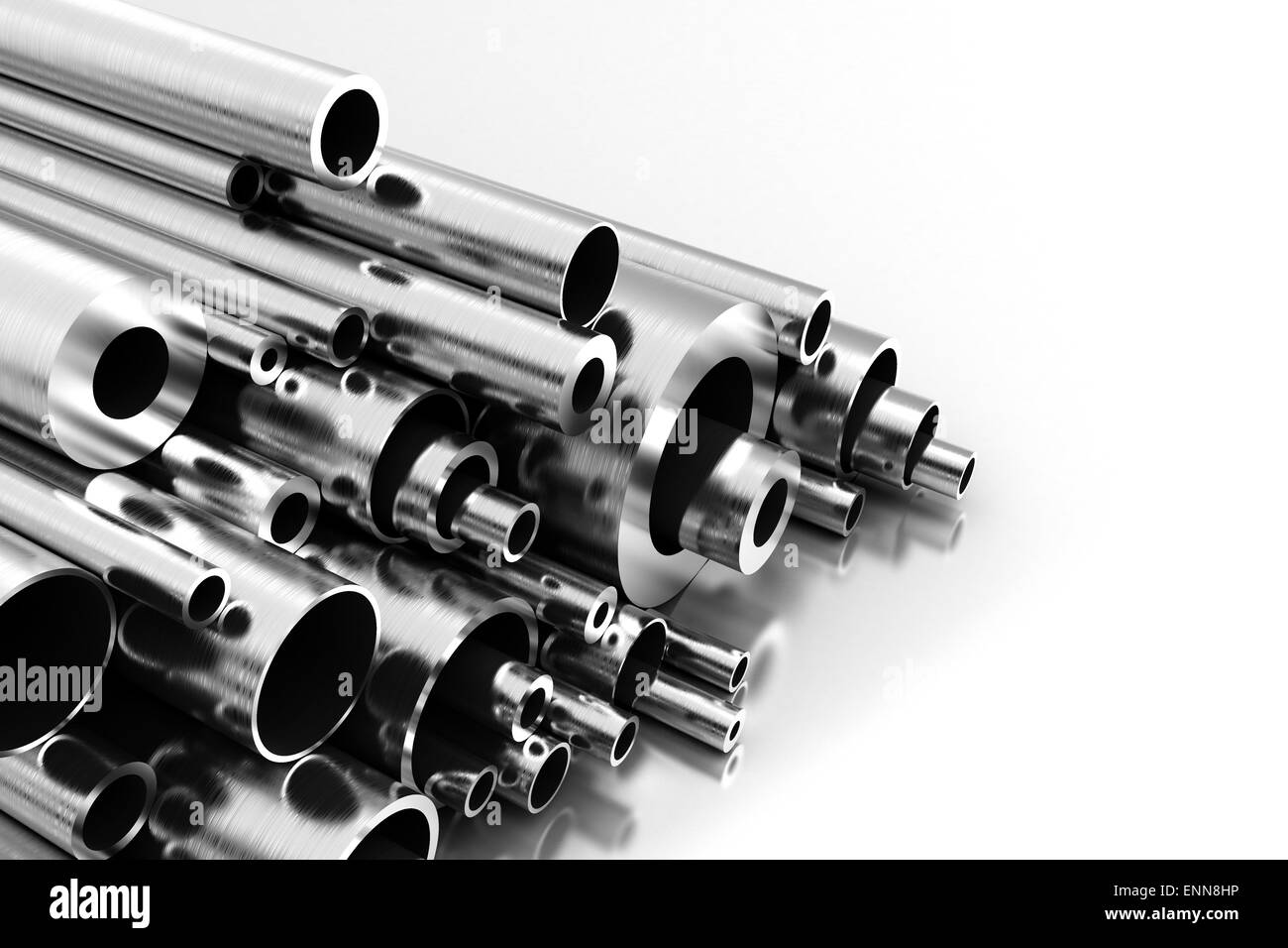 Tube tubing metal hi-res stock photography and images - Alamy