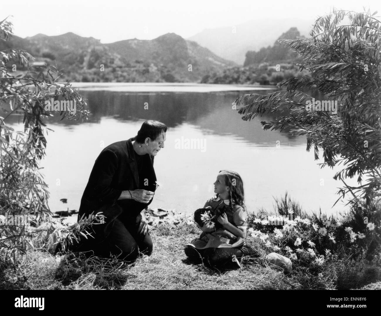 Frankenstein, USA 1931, Regie: James Whale, Darsteller: Boris Karloff ...